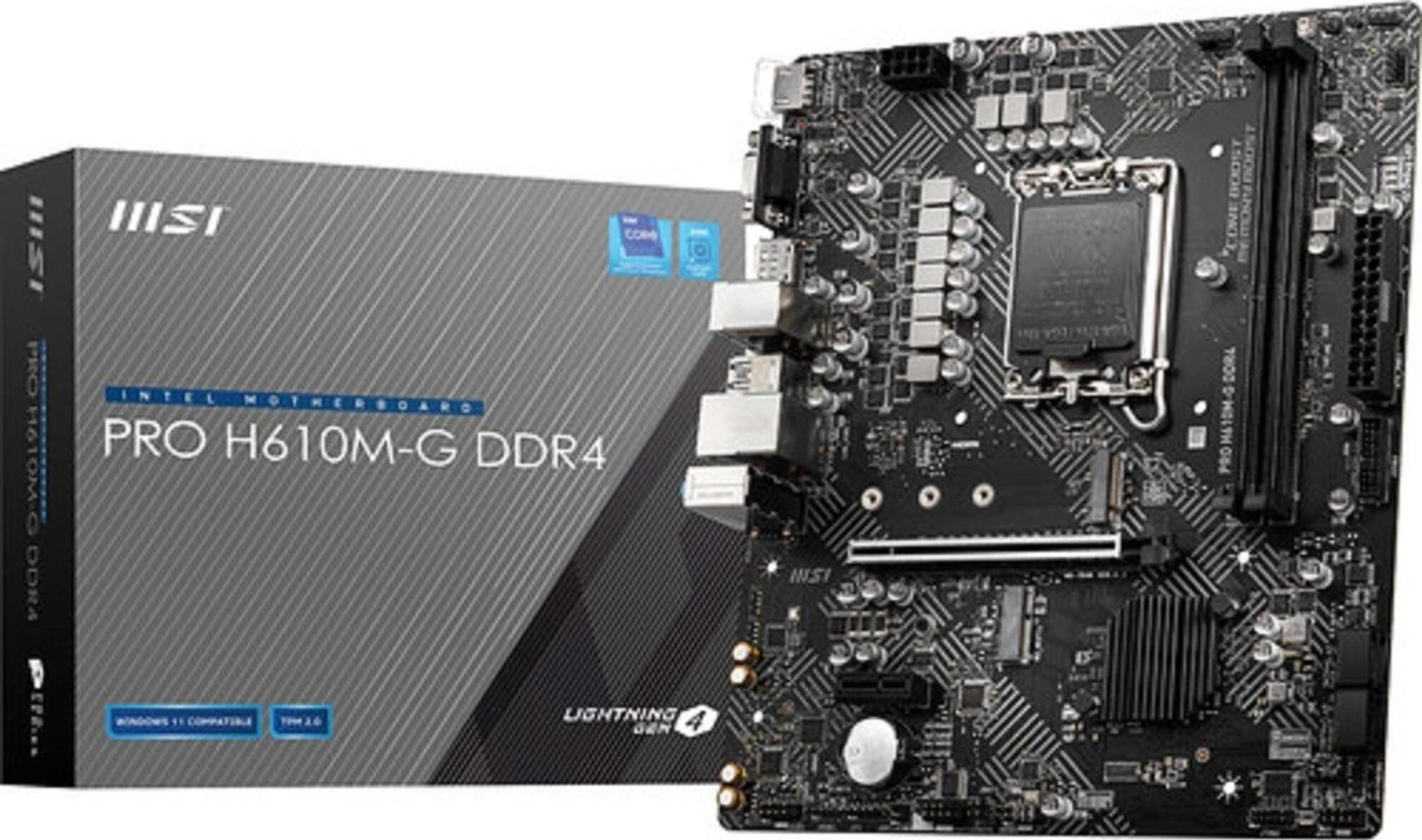 MSI PRO H610M-G DDR4 Motherboard | 911-7D46-013 | AYOUB COMPUTERS | LEBANON