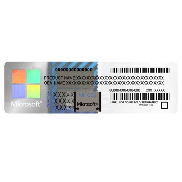 Microsoft Windows 11 Pro 64 BIT Label Sticker | AYOUB COMPUTERS | LEBANON