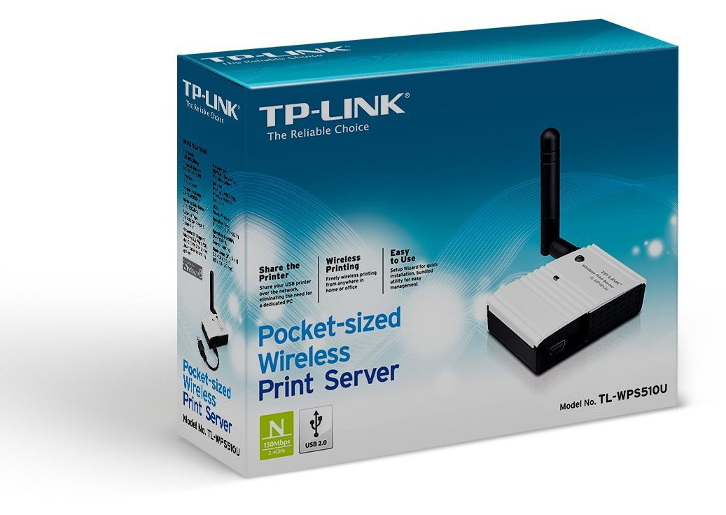 TP-Link 150Mbps Wireless Print Server | TL-WPS510U | AYOUB COMPUTERS ...