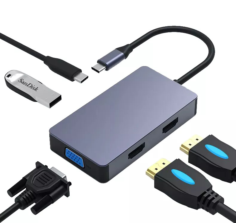 BlueEndless USB-C 5-Port Multi-Functional Hub | BS-HV501 | AYOUB ...