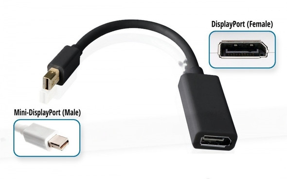 15cm Mini-DisplayPort To DisplayPort Cable | AYOUB COMPUTERS | LEBANON