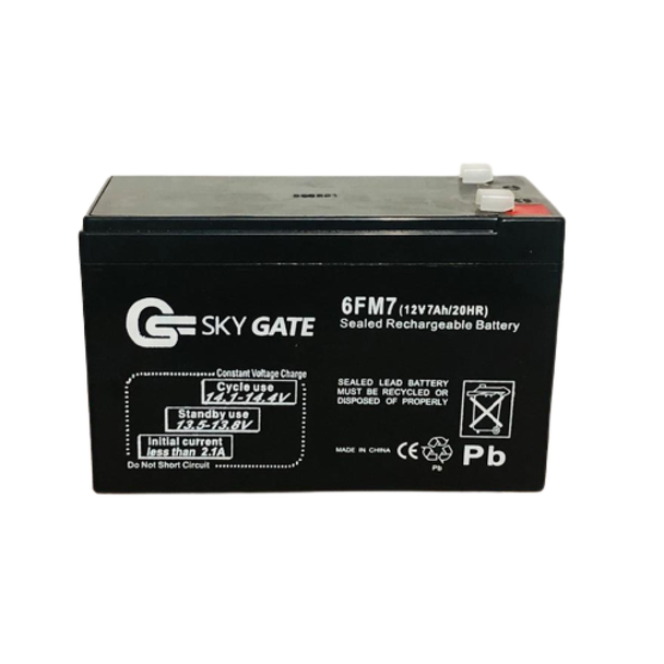 Sky Gate 6FM7 Sealed Rechargable Battery - 12V 7Ah | 6FM7 | AYOUB ...