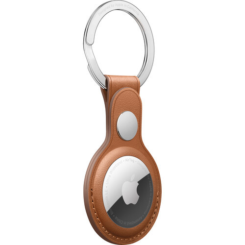 Apple AirTag Leather Key Ring - Saddle Brown | MX4M2ZM/A| AYOUB ...