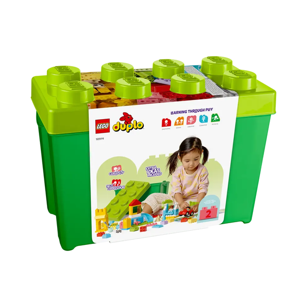 LEGO DUPLO Deluxe Brick Box - Creative Building Set for Toddlers 18 ...