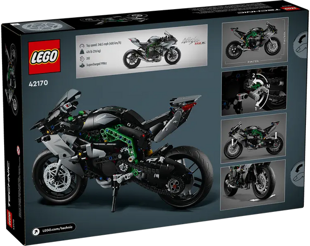 LEGO Technic Kawasaki Ninja H2R Motorcycle | 42170 | AYOUB COMPUTERS ...