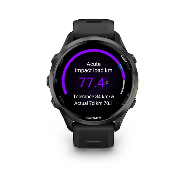 Garmin Forerunner 970 Smart Watch- Carbon Grey DLC Titanium with Black ...
