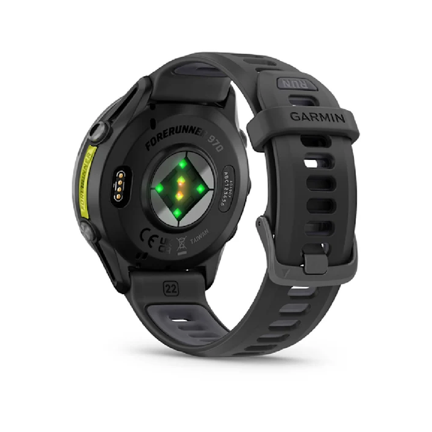 Garmin Forerunner 970 Smart Watch- Carbon Grey DLC Titanium with Black ...
