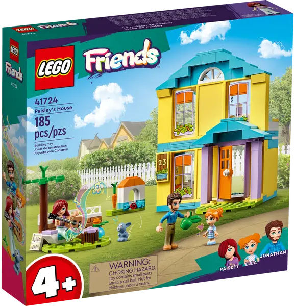 LEGO 41724 Paisley’s House - Friends Series Playset | 41724 | AYOUB ...