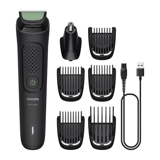 Philips MultiGroom 7-in-1 Face & Hair Grooming Kit - Nose/Ear Trimmer ...