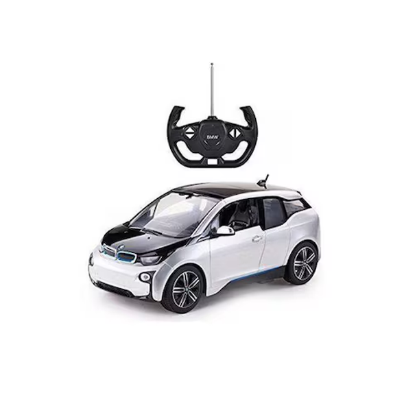 World of Toys BMW i3 Licensed RC Car with Steering Wheel Remote | 70500 ...