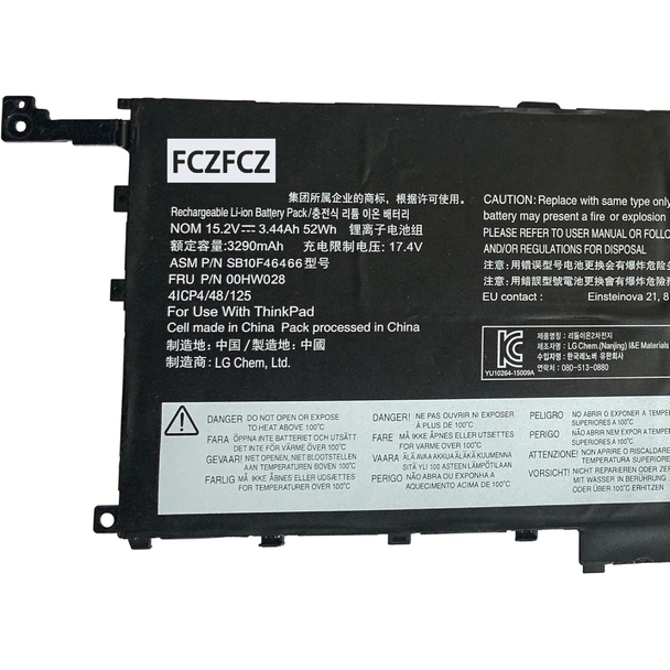 Lenovo Compatible Laptop Battery - Grade A+ Original Cells | 00HW028 ...