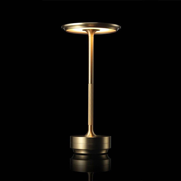 Premium Gold LED Table Lamp 28 cm - Elegant Ambient Illumination ...