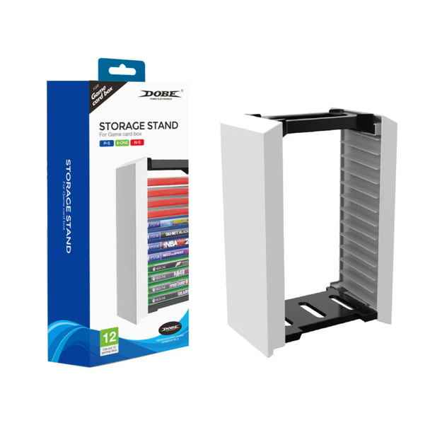 DOBE Game Disc Storage Stand for PS5, PS4, Xbox & Nintendo Games ...
