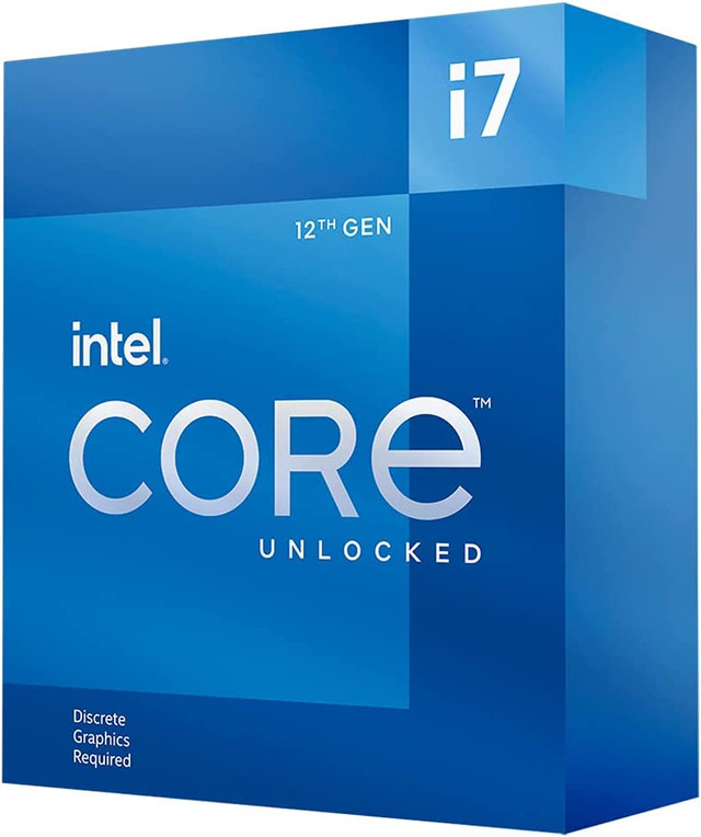Intel Core i7-12700KF Desktop Processor 12 (8P+4E) Cores up to 5.0 GHz ...