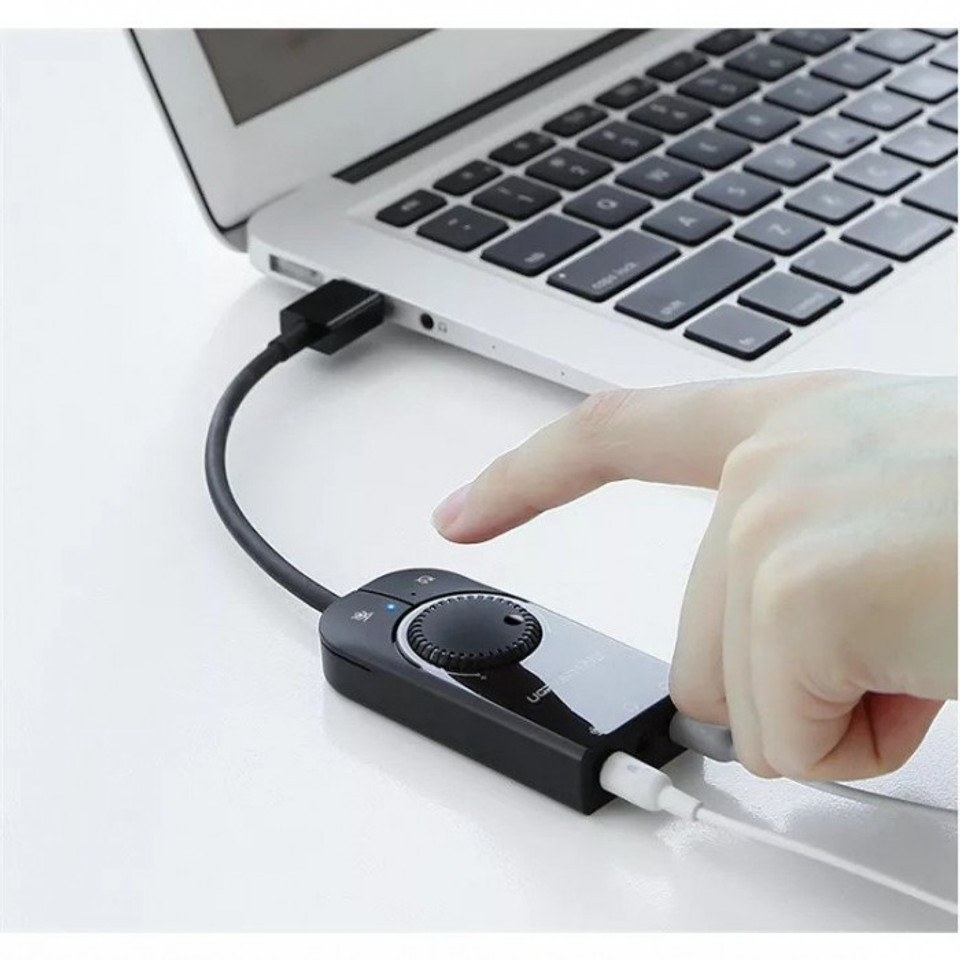 UGreen USB 7.1 External Sound Card | CM129 | 40964 | AYOUB COMPUTERS | LEBANON