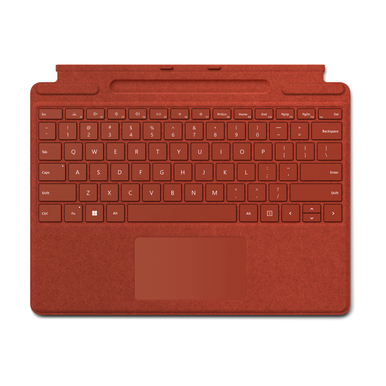 Microsoft Surface Pro Signature Keyboard - Red | 8XA-00033 | AYOUB ...