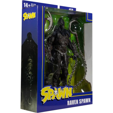 McFarlane Toys Raven Spawn 7" Action Figure with Accessories | 90143 ...