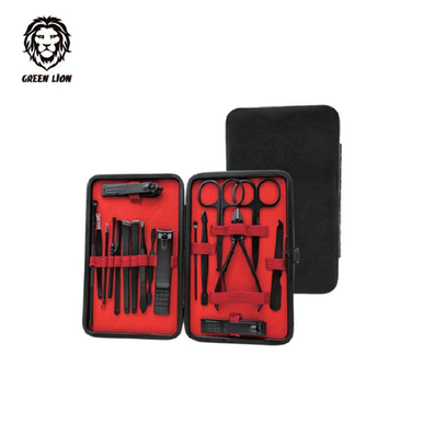Green Lion 18 in 1 Manicure Travel Cutter - Black | GNMTRVL18BK | AYOUB ...
