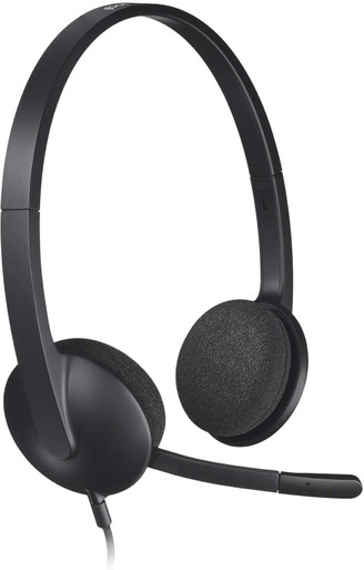 Logitech H340 USB Headset - Black | H340 | AYOUB COMPUTERS | LEBANON