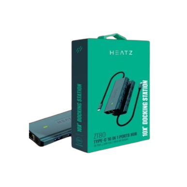 HEATZ 10 In 1 Docking Station | ZT80 | AYOUB COMPUTERS | LEBANON