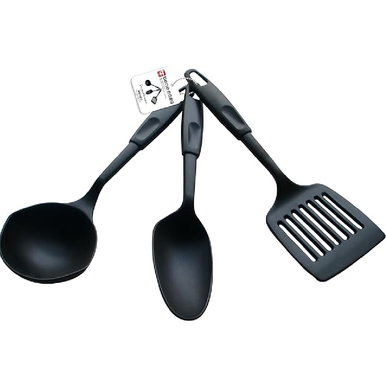 Bergner Set 3 PCS Kitchen Tools 1 SPATULA + 1 BRUSH + 1 SPOON | BG ...