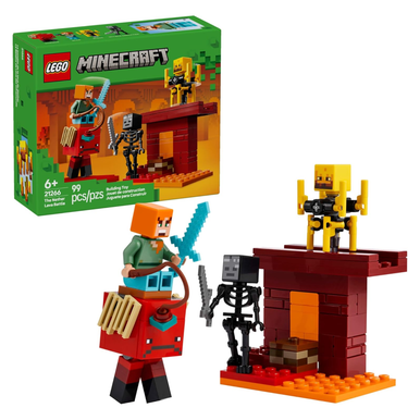LEGO Minecraft The Nether Lava Battle Building Set | 21266 | AYOUB ...