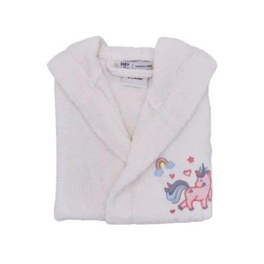 Karaca Home Digna Off-White 4-6 Years Bathrobe – 100% Cotton | 200.16 ...