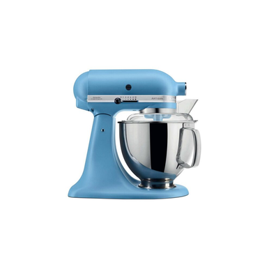 KitchenAid Mixer Tilt-Head Artisan Blue 4.8l+ 3 L Bowl + Flex edge ...