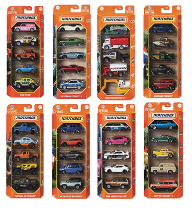 Matchbox 5-Pack 1:64 Assortment | MTMBC1817 | AYOUB COMPUTERS | LEBANON