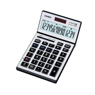Casio 14-Digits Heavy Duty Calculator | JS-140TVS-SR-W-DP | AYOUB ...