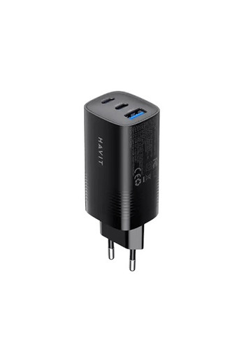 Havit Wall Travel Adapter With Multiple Ports – Black | UC20 ...