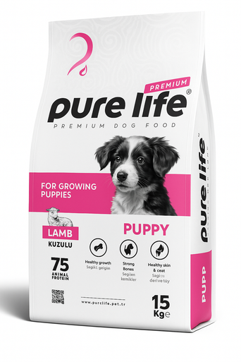 Pure Life Dog Dry Food 15kg Puppy Lamb | PLD-15-PLB | AYOUB COMPUTERS ...