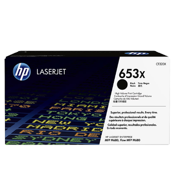 HP 653X High Yield Original LaserJet Toner - Black | CF320X ...