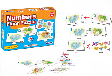 Frank Numbers Floor Puzzle | 10162 | AYOUB COMPUTERS | LEBANON
