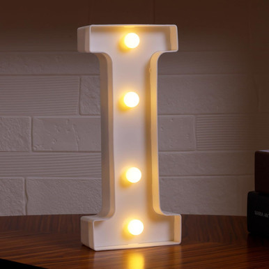 LED Light Marquee Sign Decor - Letter I | 352-1/I | AYOUB COMPUTERS ...