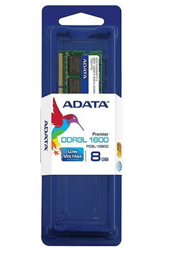 ADATA RAM DDR3 1600 8GB PC3-12800 SODIMM | ADDS1600W8G11-S | AYOUB ...