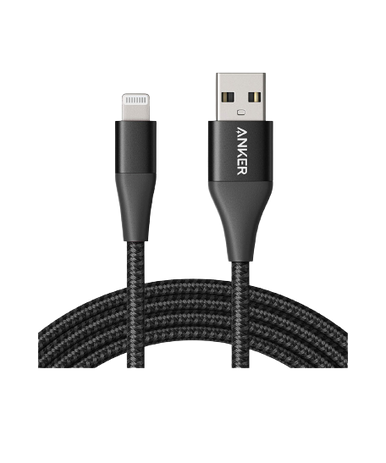 Anker Powerline+ II With Lightning Connector 6ft, Black | AN.A8453H13 ...