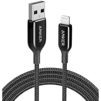 Anker PowerLine+ III with Lightning Connector 6ft Cable, Black | AN ...