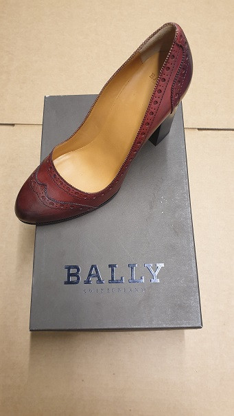 Bally Women Shoes - Ex Display - Red Calf Coated Women Shoe