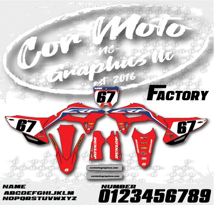 Honda Factory - Cor Moto Graphics