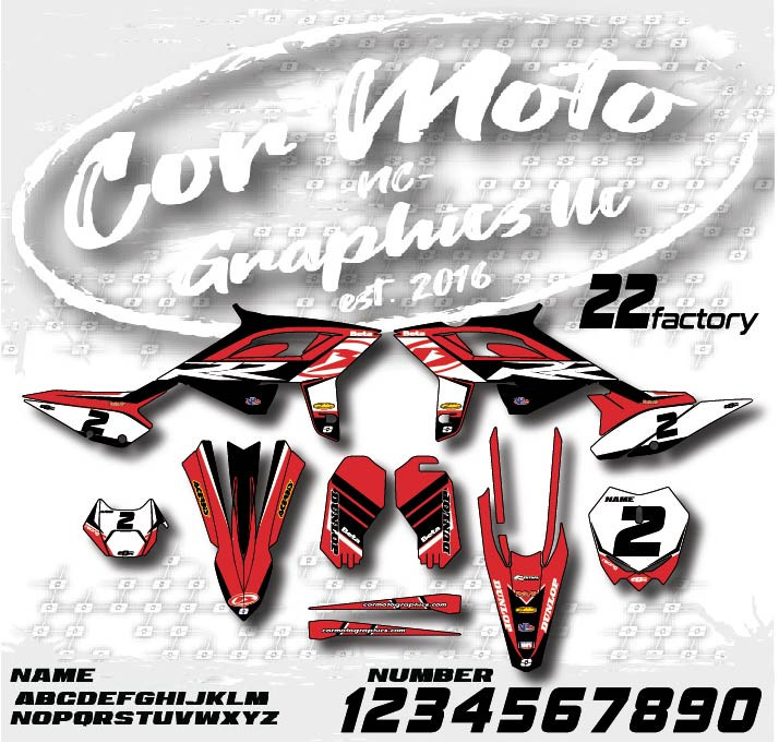 Beta 22 Factory - Cor Moto Graphics