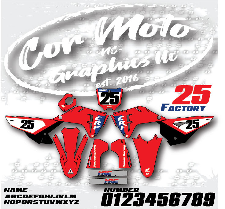 25 Factory - Cor Moto Graphics