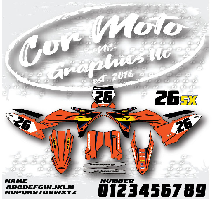 26 SX - Cor Moto Graphics