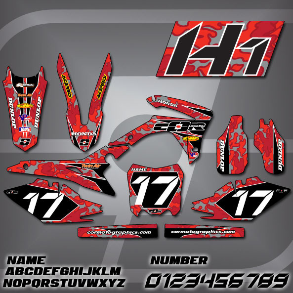 Honda H1 Kit - Cor Moto Graphics