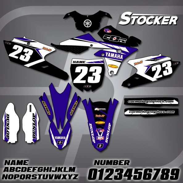 Yamaha Stocker Kit - Cor Moto Graphics