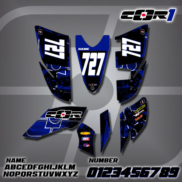 Yamaha COR1 ATV Kit - Cor Moto Graphics