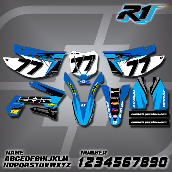 TM R1 Kit - Cor Moto Graphics