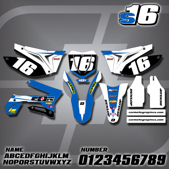 TM S16 Kit - Cor Moto Graphics
