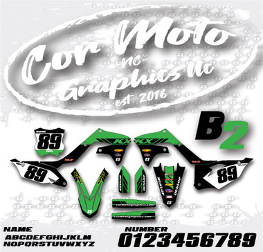 Kawasaki B2 - Cor Moto Graphics