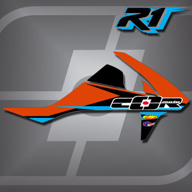 KTM R1 Shrouds - Cor Moto Graphics